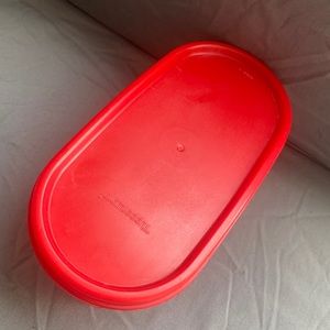Tupperware | Kitchen | Tupperware 2cup Modular Mate Oval Red Sealing ...
